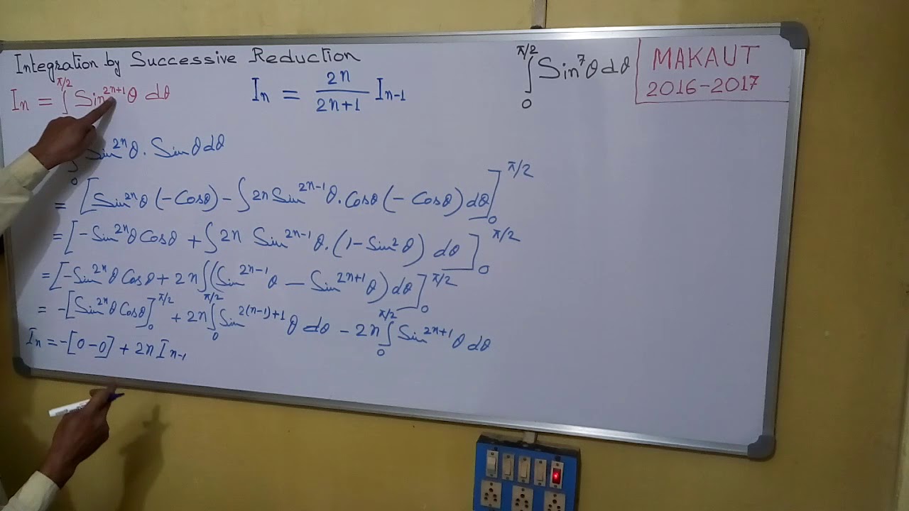Integration by Successive Reduction - YouTube