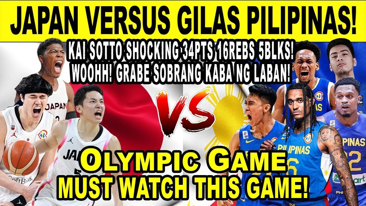 GILAS PILIPINAS vs JAPAN! Wild 2nd Half Game! FIBA Qualifiers 2K - YouTube