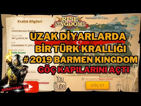 Uzak Diyarlarda Bir Türk Krallığı 2019 Rise Of Kingdoms
