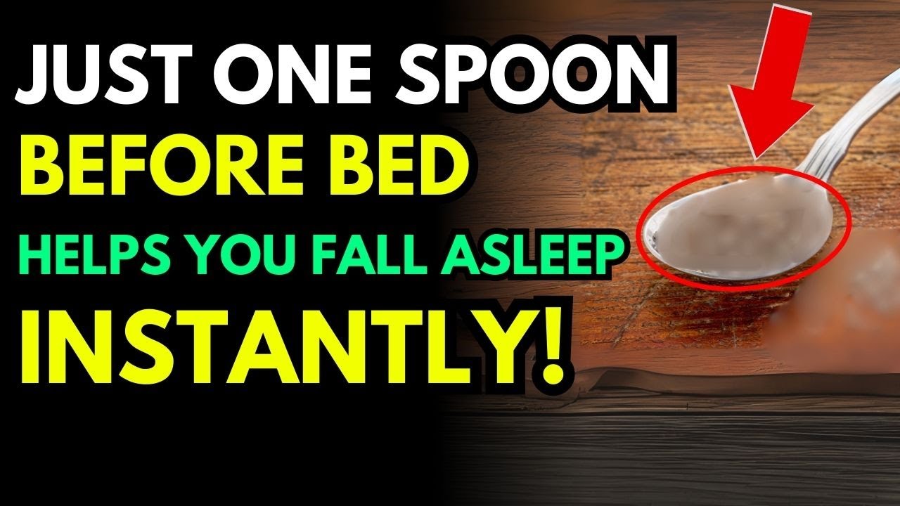 Extremely Effective: 1 Spoon Before Bed Helps Seniors Sleep Instantly ...