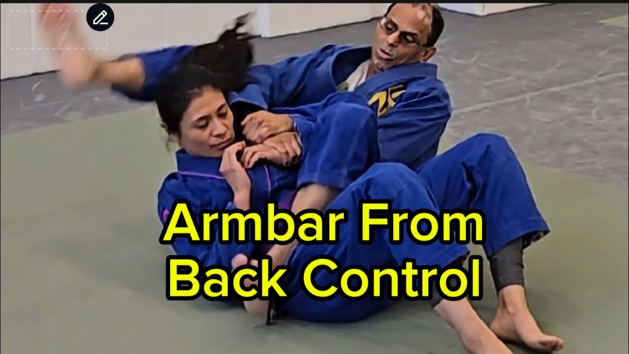 Armbar From Back Control - YouTube