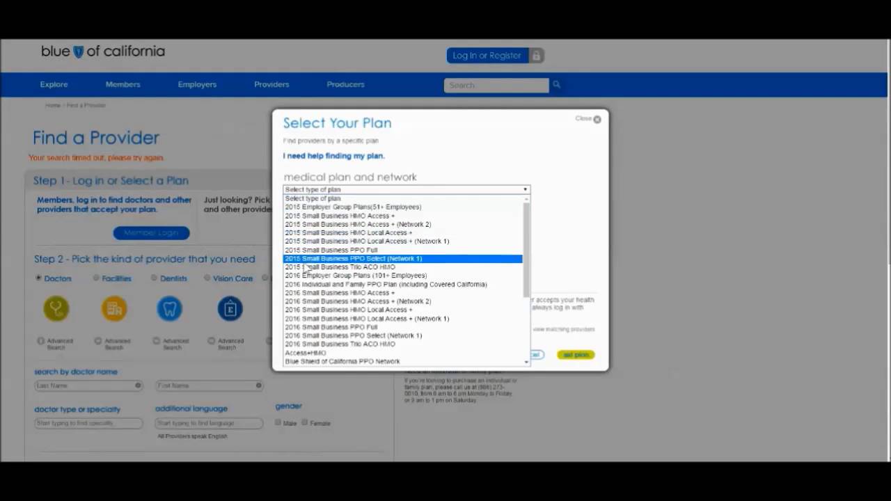 California Provider Search Tool Examples & Instructions | 858-613-3628 ...