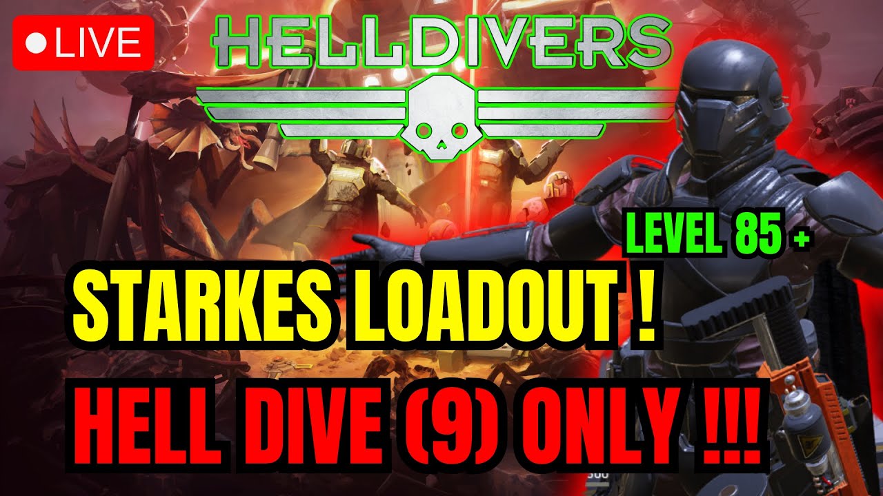 LEVEL 85 +| | Helldive Only ! | Helldivers 2 LIVE - YouTube
