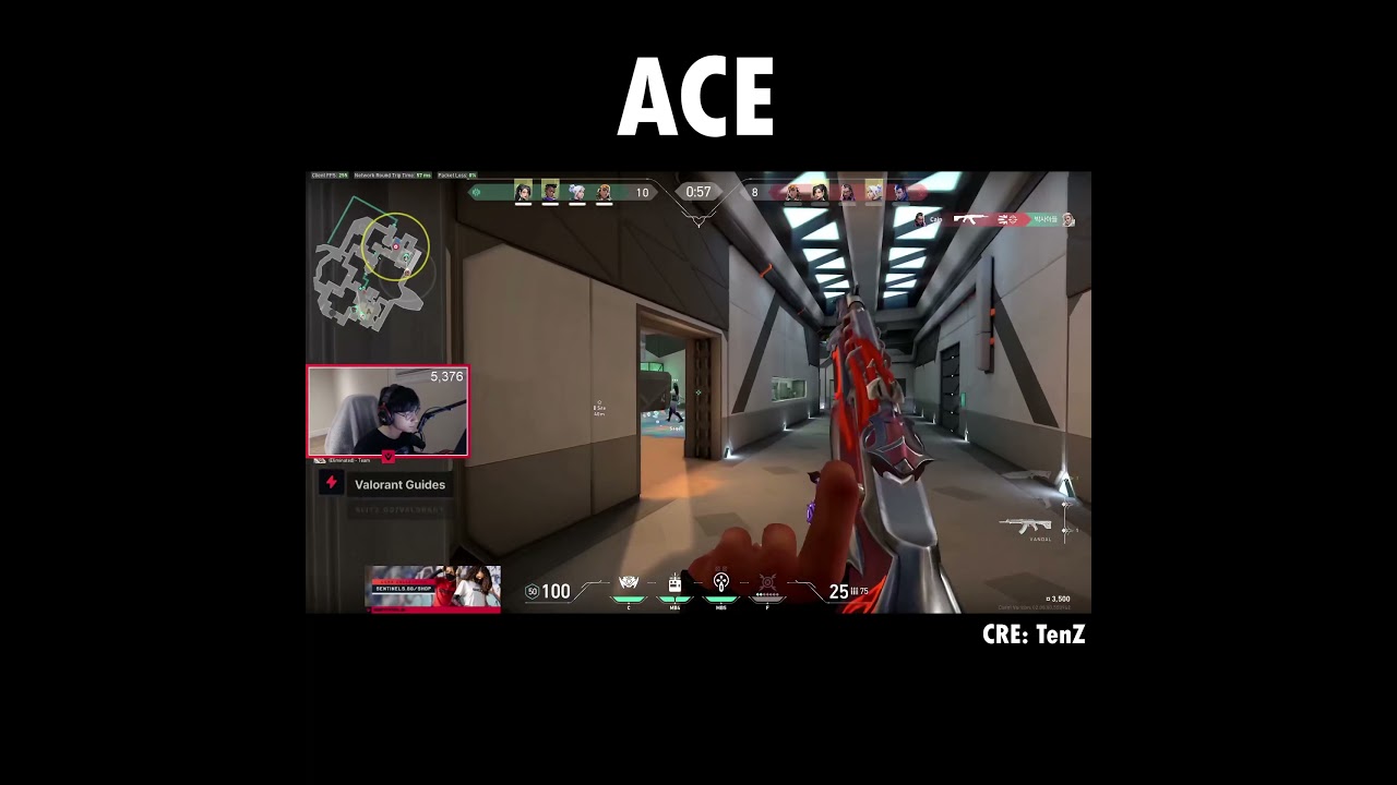 ACE TenZ valorant - YouTube