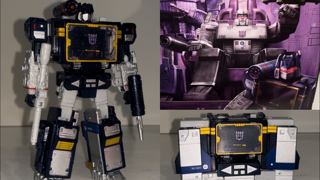 How to transform takara legacy nemesis bridge soundwave. Transformers ...