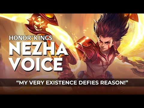 Nezha Quotes/Áudio In Honor Of Kings | All Voice Lines [English] HoK ...