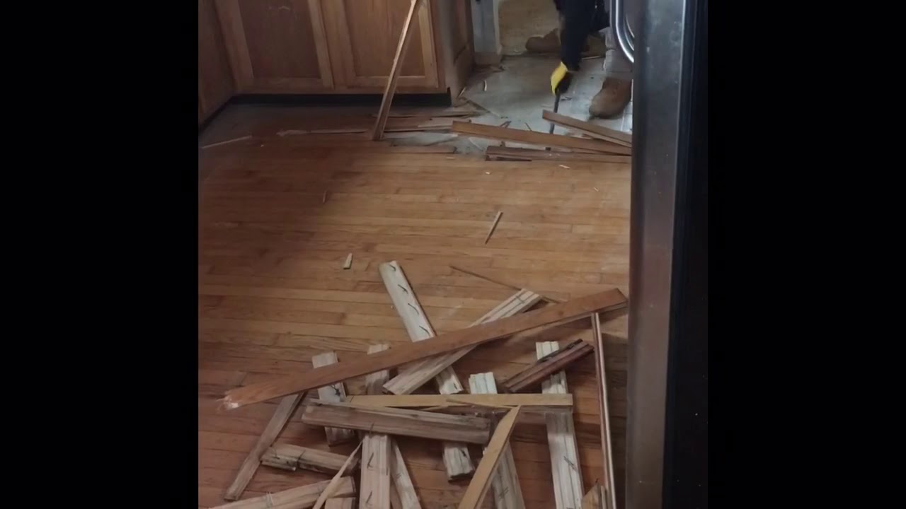 Water Damage - Burst Pipe - YouTube