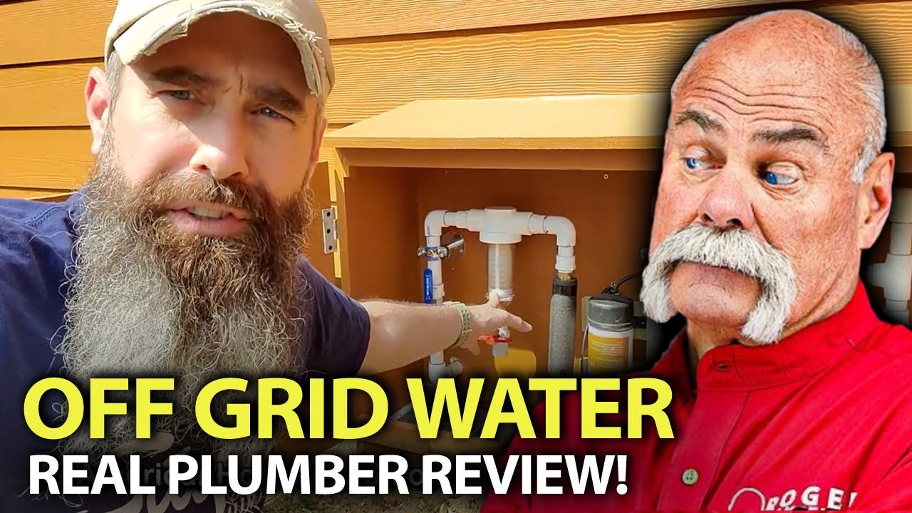 Master Plumber Rips OFF-GRID Water Systems - YouTube