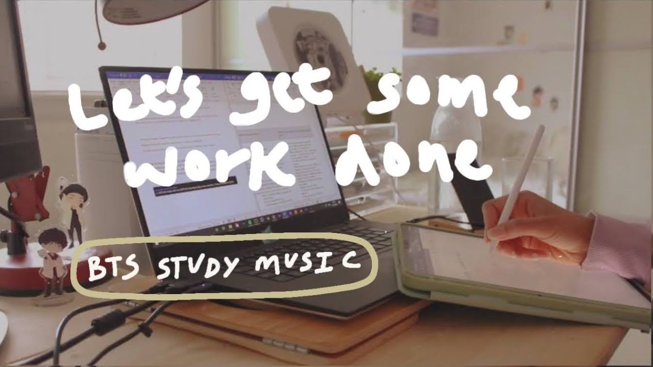 2-Hour study with me live || get productive with me to BTS lofi hip hop ...