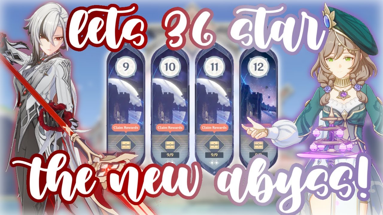 Let's 36 star the new abyss! | Genshin Impact - YouTube