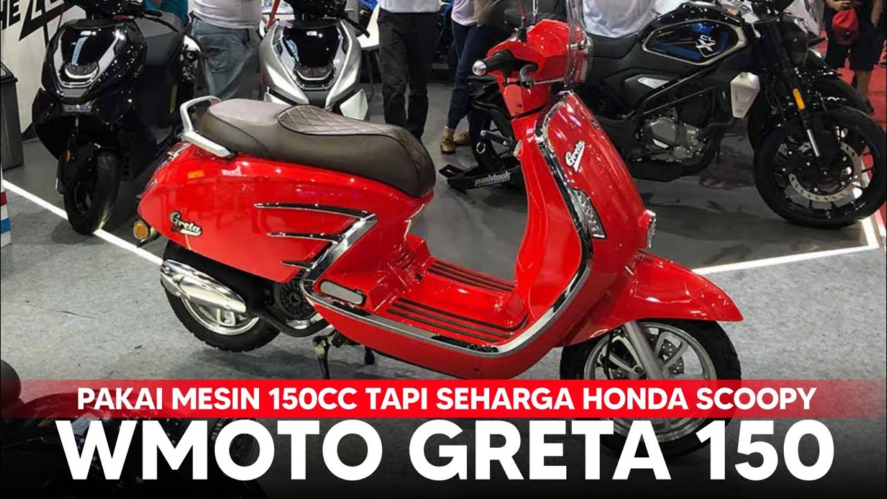 Cuma Dibandrol Rp 21 Jutaan ‼️ Wmoto Greta 150 Tampil Semakin Sporty ...