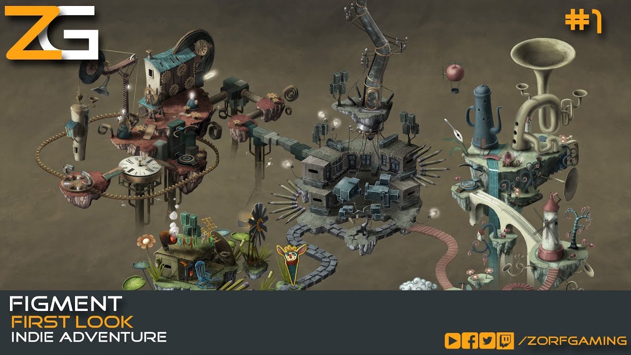 Figment (PC) | FIRST LOOK Gameplay | Episode #1 - YouTube