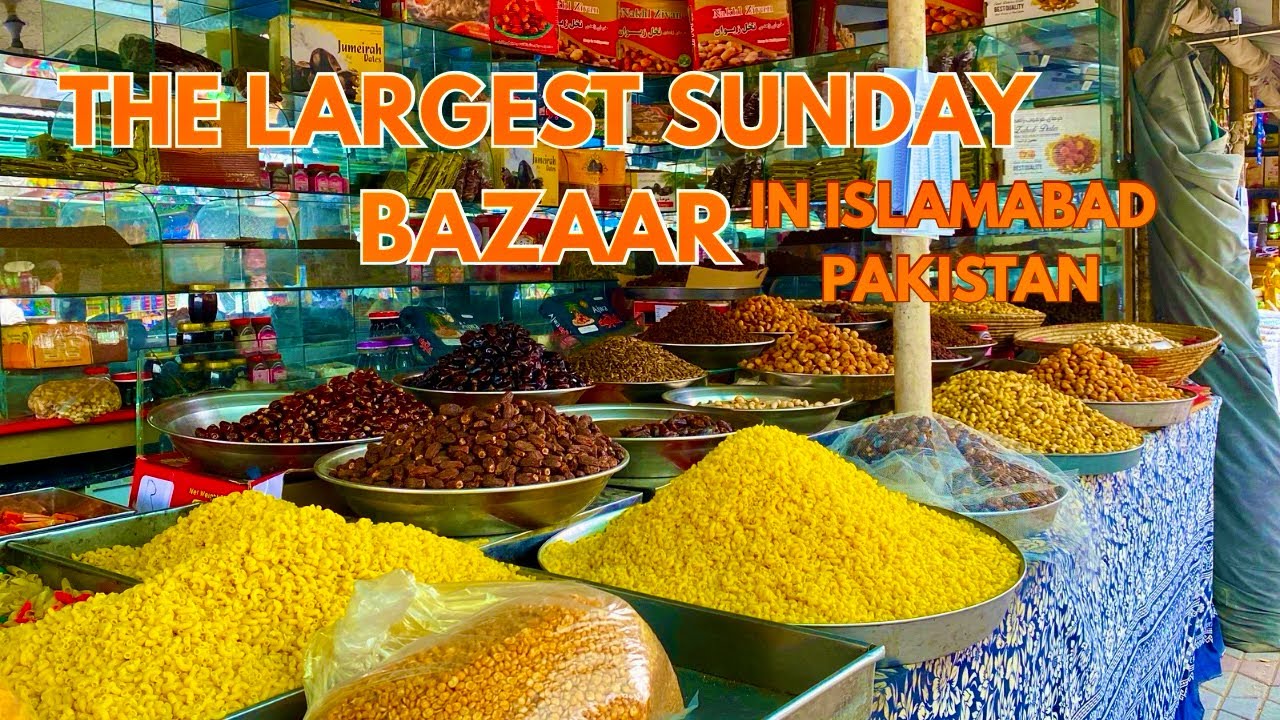 Live From The Largest Sunday Bazaar in Pakistan | Cheapest Bazaar in ...