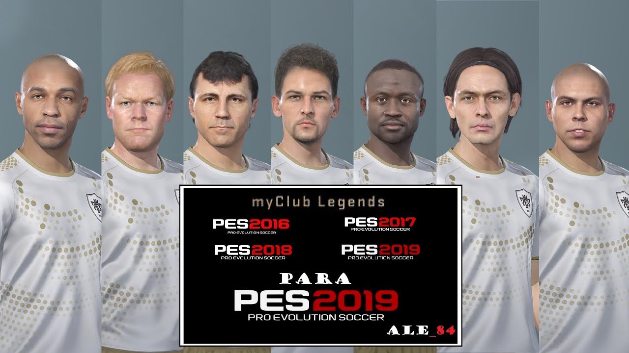 LAS 101 LEYENDAS OFICIALES DE PES 16, 17, 18 Y 19 PARA PES 2019 (PARA ...