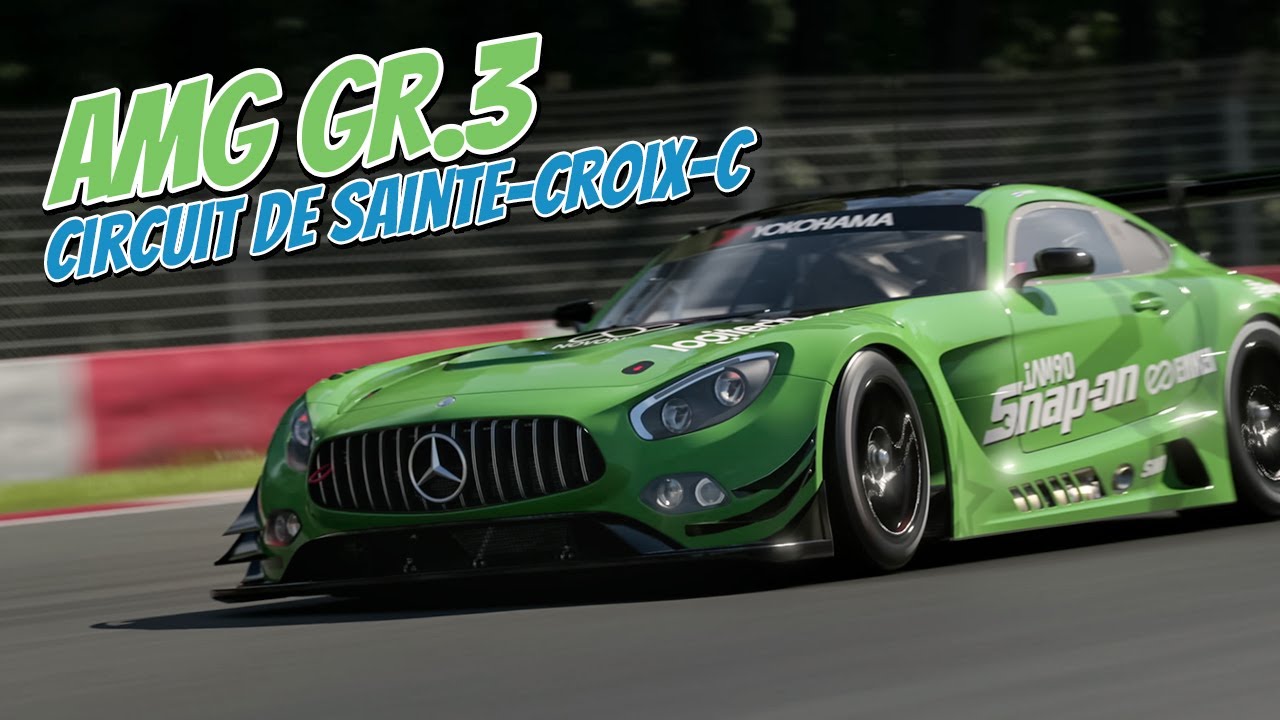Gran Turismo 7 | AMG GT3 | Circuit De Sainte-Croix-C - YouTube