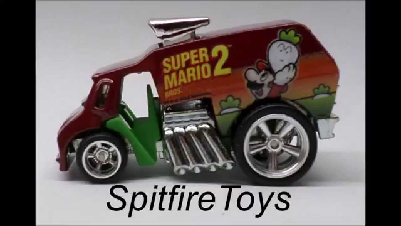 Hot Wheels 8 by Spitfire Toys with Super Mario & 2015 Batman 5 Pack ...