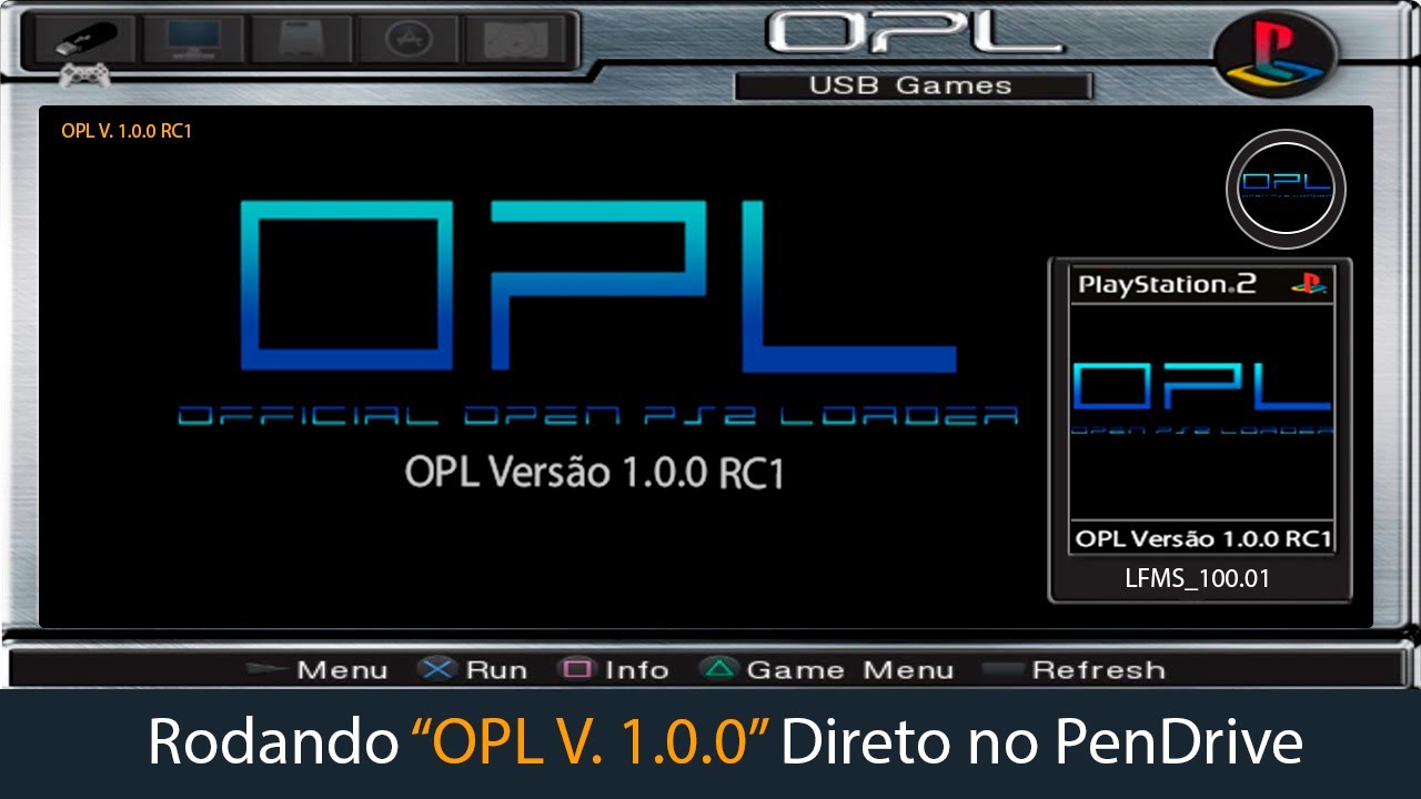 OPL Versão 1.0.0 RC1 - YouTube