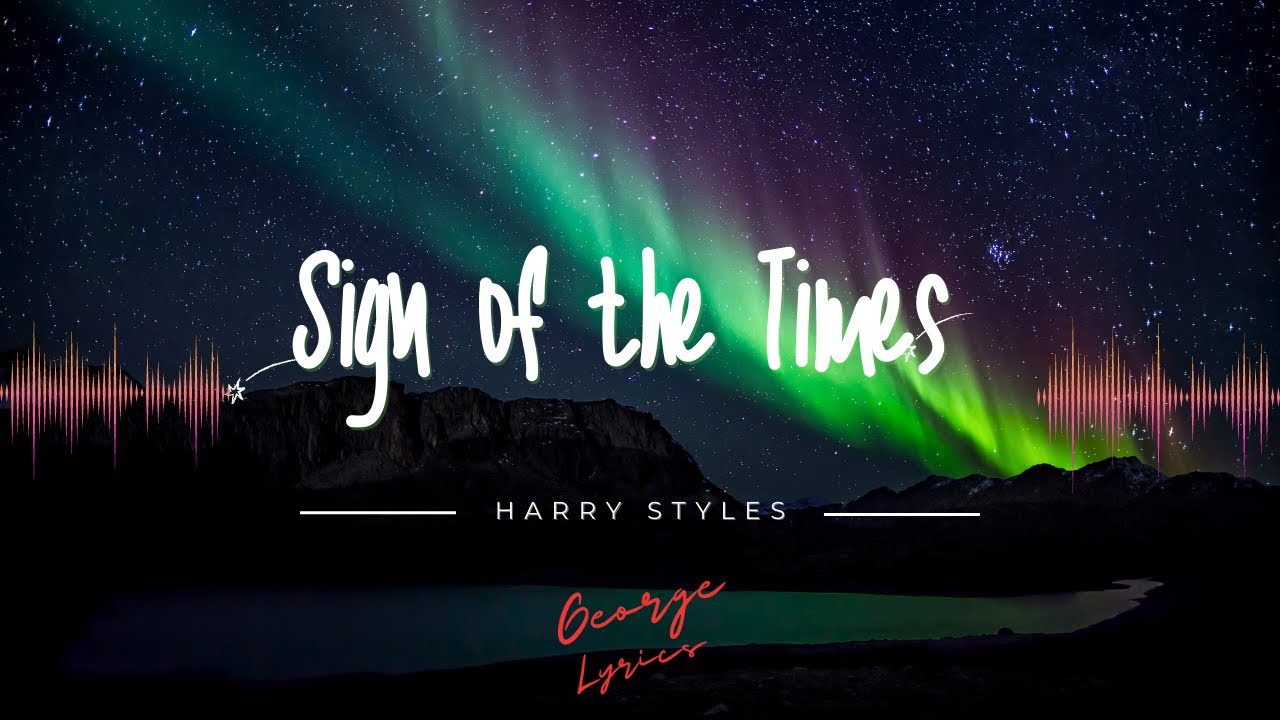 Harry Styles - Sign of the Time (lyrics) - YouTube
