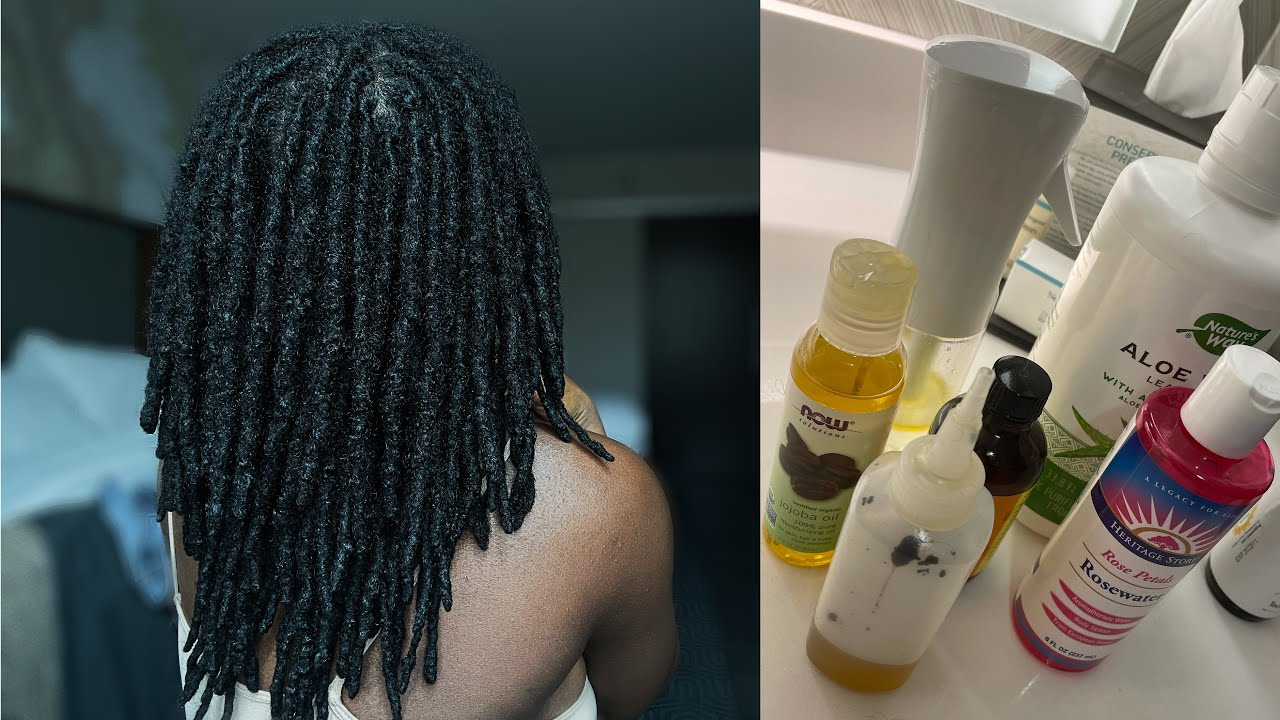 How to properly moisturize locs!