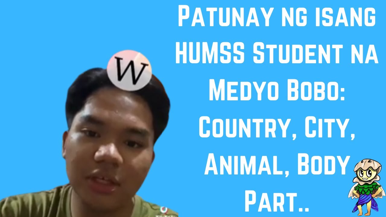 On the Spot Story: Patunay ng isang HUMSS Student na Medyo Bobo ...