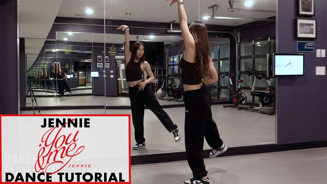 JENNIE - ‘You & Me’ 🌙 Lisa Rhee Dance Tutorial - YouTube