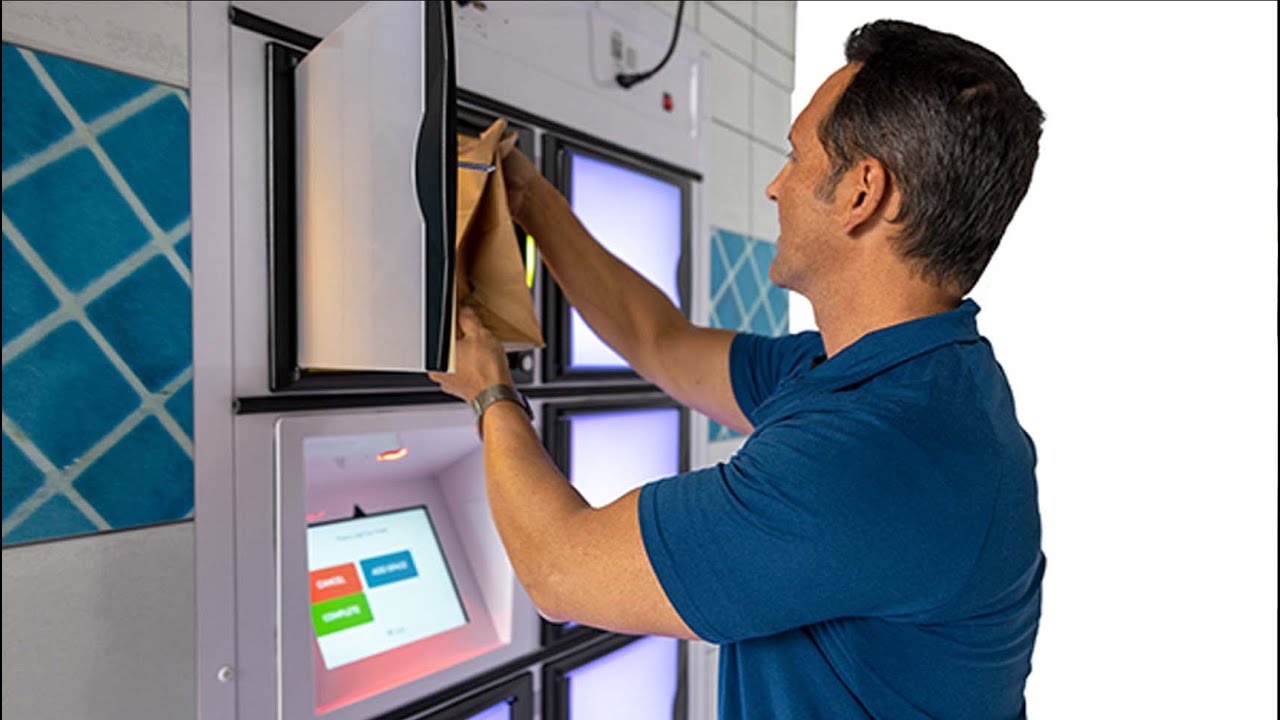 OrderHQ Smart Food Lockers Make Pickup Fast, Secure and Smart - YouTube