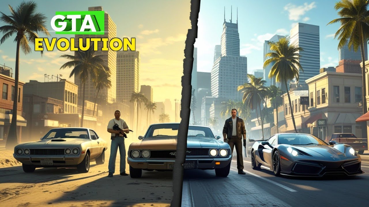 GTA Through the Years | The Complete History of Grand Theft Auto - YouTube