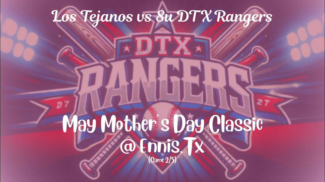 Los Tejanos vs 8u DTX Rangers (Game 2/5) - YouTube