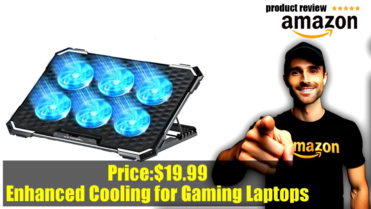 Buy Laptop Cooling Pad | ICE COOREL Laptop Cooling Pad with 6 Cooling ...