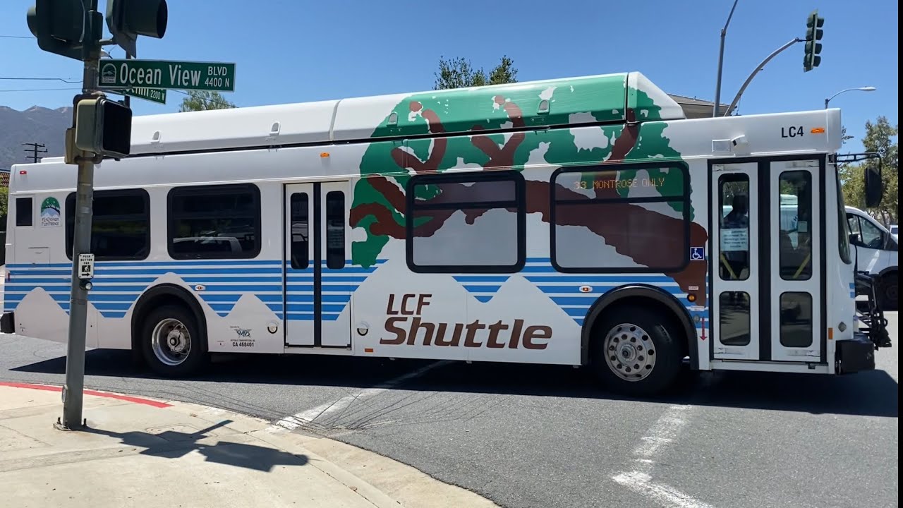 Glendale Beeline 2001 New Flyer C35LF LC4 (B53) Route 33 - YouTube