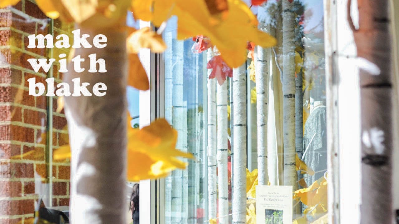 DIY Faux Birch Trees - YouTube