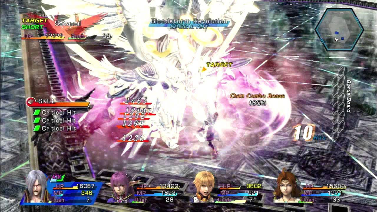 Star Ocean: The Last Hope - Final Boss: Satanail - YouTube