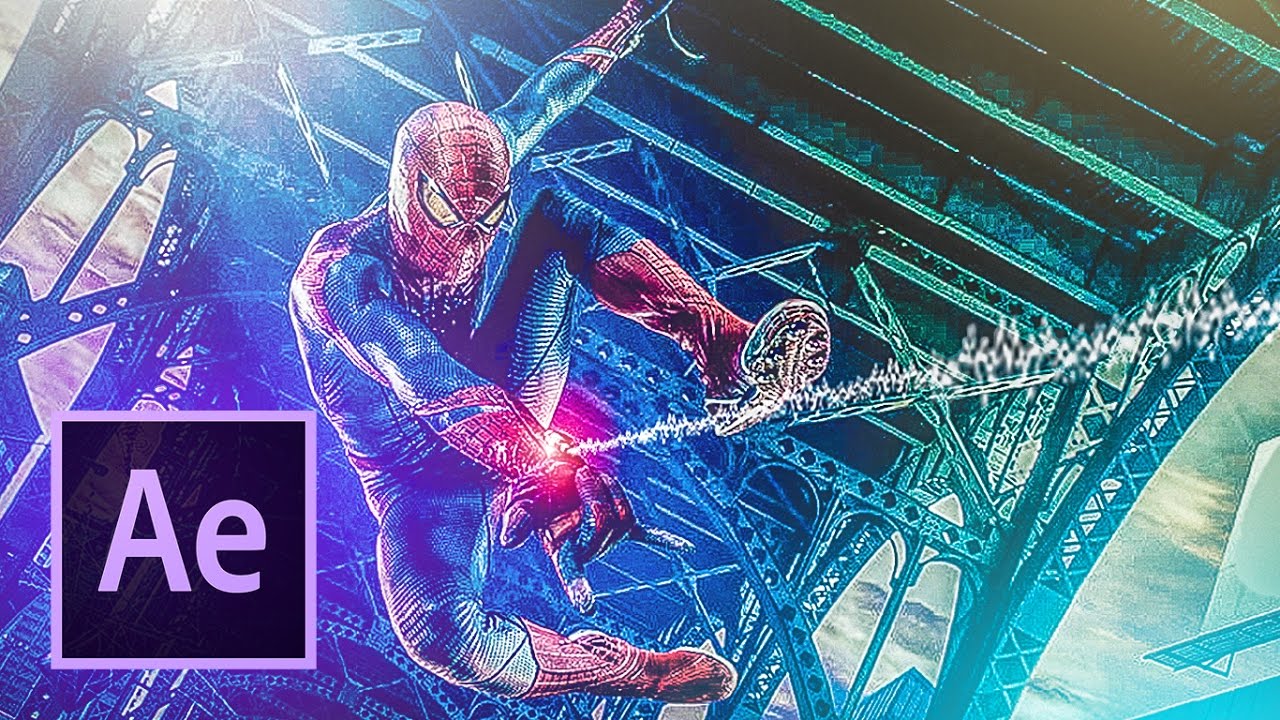 SPIDER-MAN WEB SHOOTING VFX!! | Adobe After Effects Tutorial - YouTube