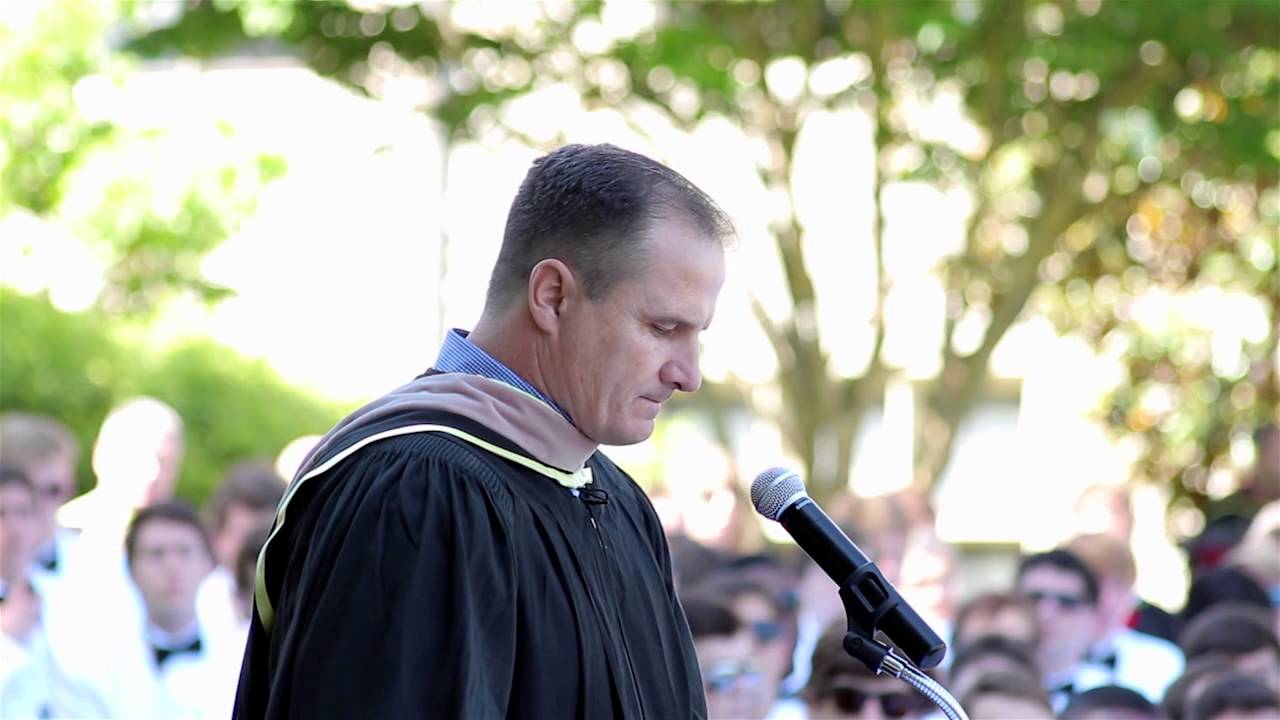 2014 Commencement Highlights: Interim Principal John McCaul - YouTube
