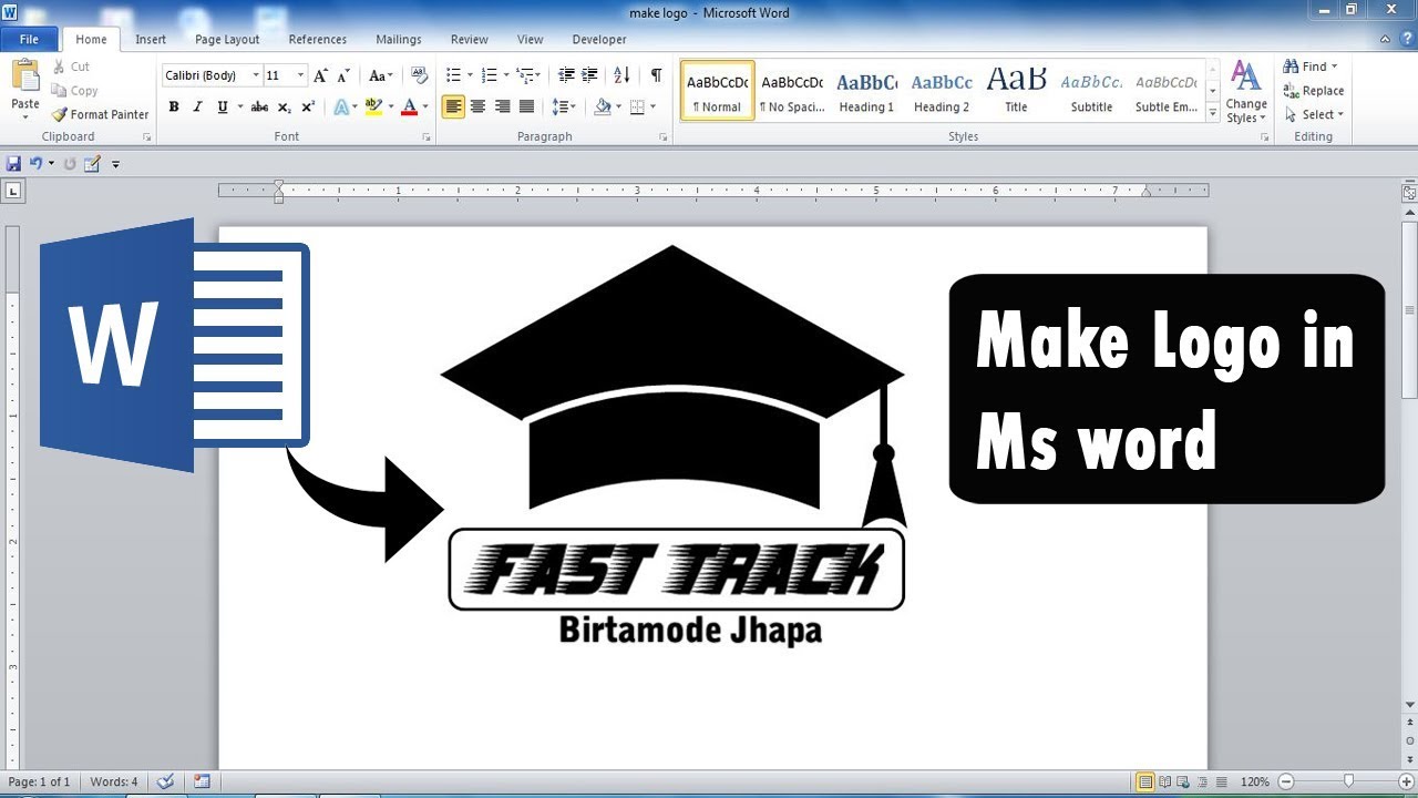 How To Make Logo In Ms Word Graduation Hat Logo Design In Ms Word How To Make Logo In Ms Word Graduation Hat Logo Design In Ms Word