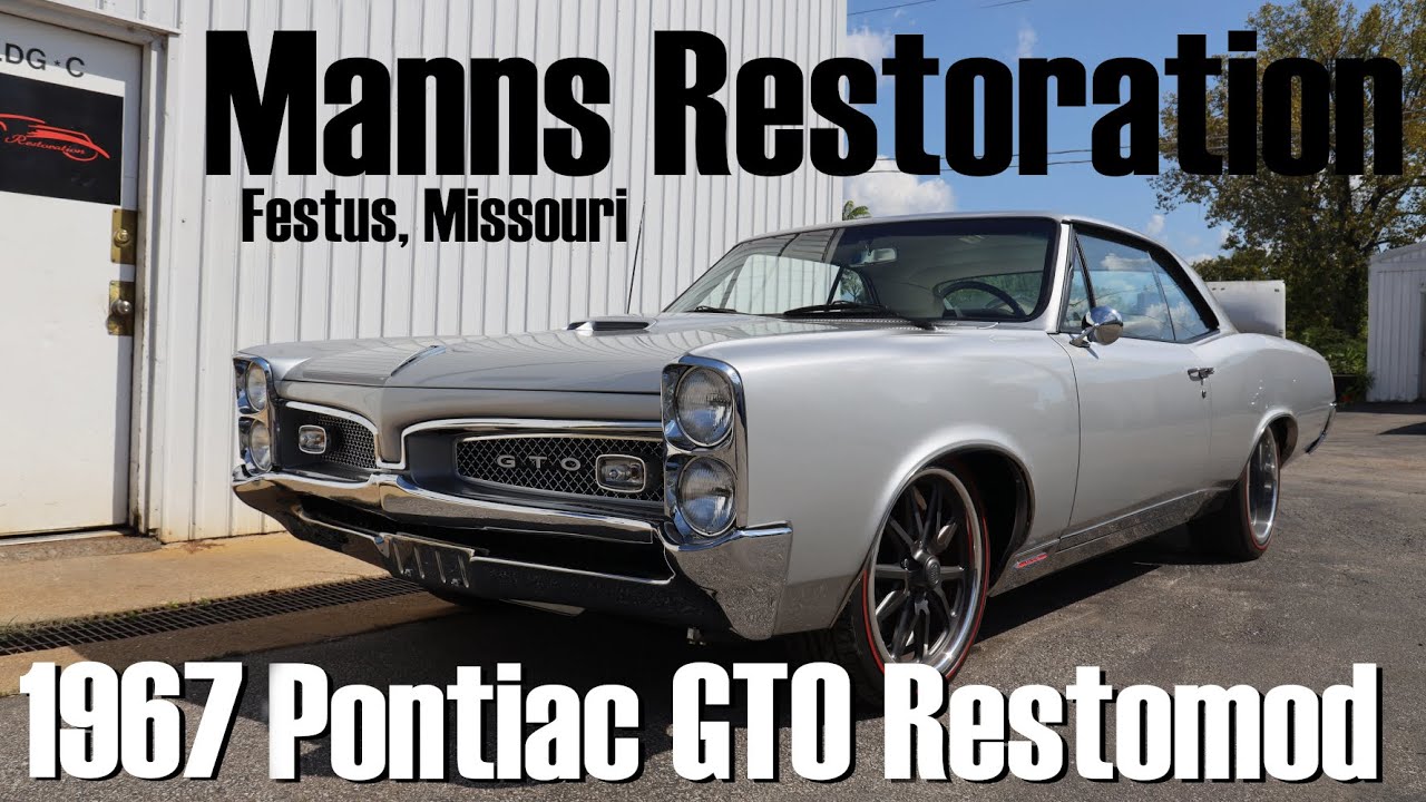 1967 Pontiac GTO Restomod from Manns Restoration - YouTube