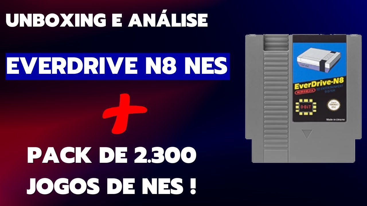 N8 Everdrive NES - Unboxing e Análise- Teste no FAMICOM/ DYNAVISION ...