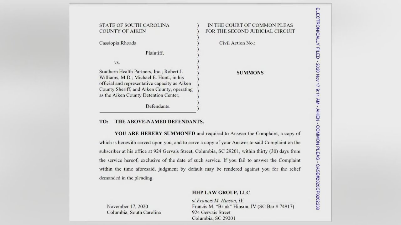 Woman wins lawsuit against Aiken County Sheriff’s Office - YouTube