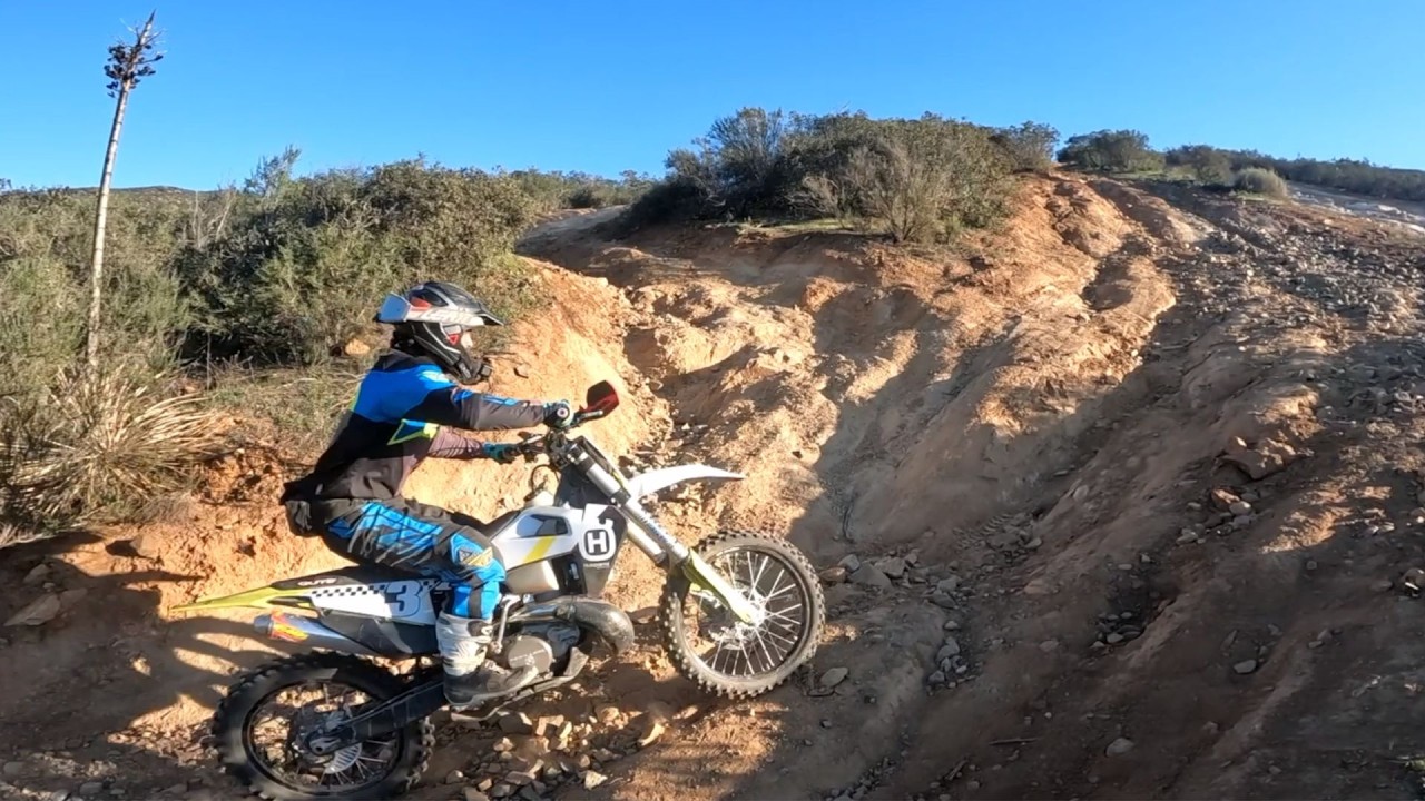 Dirt Bike Enduro Trail | Go Pro POV - YouTube