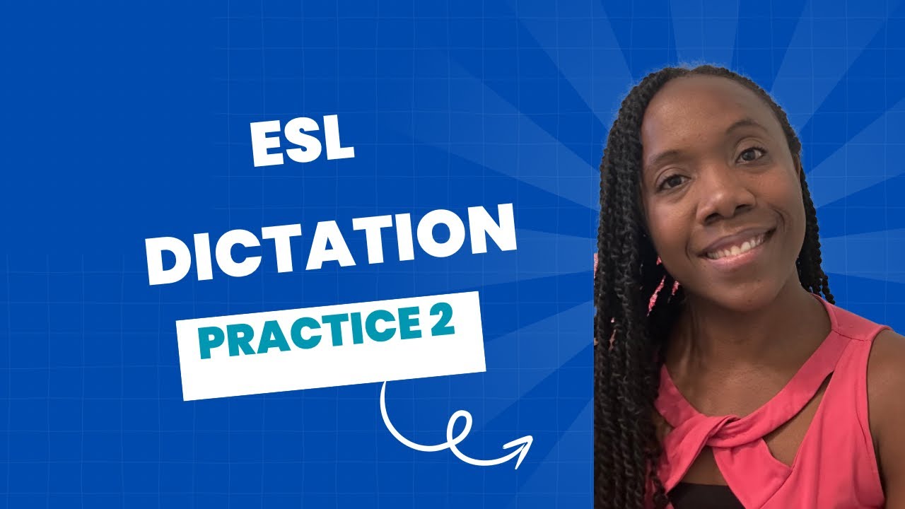 English Dictation Practice to Improve Your Listening Skills 2 - YouTube