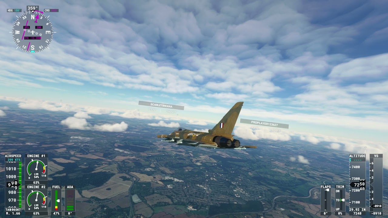 Microsoft Flight Simulator | HMS Queen Elizabeth to Raf Coningsby ...