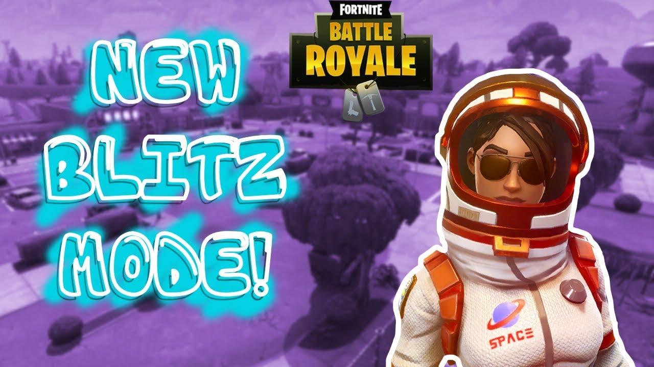 NEW FORTNITE BLITZ MODE IS HERE! - YouTube