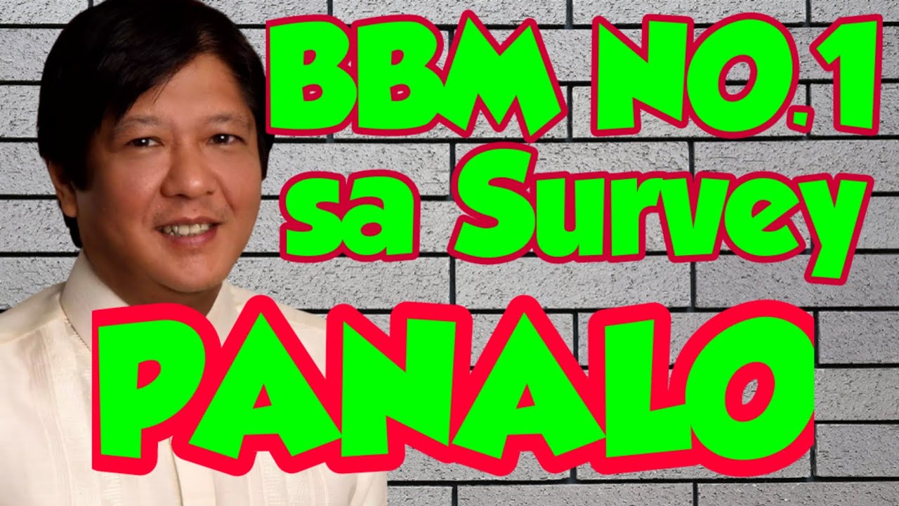 Presidential survey BBM NO.1 - YouTube
