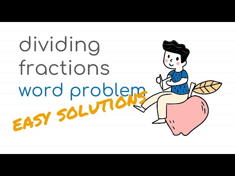 [TAGALOG] Dividing Fractions Word Problem - YouTube