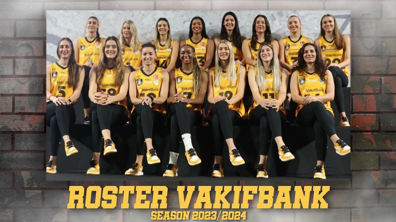 ROSTER VAKIFBANK, SEASON 2023/2024 ‼️ - YouTube