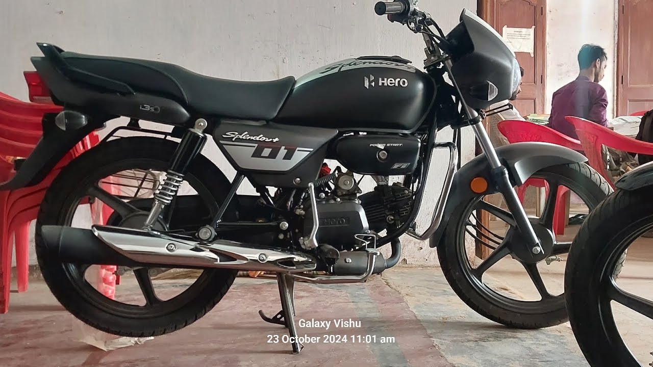 Splendor Plus 01 Edition Full Review Video in 2024 Model Updated Family ...