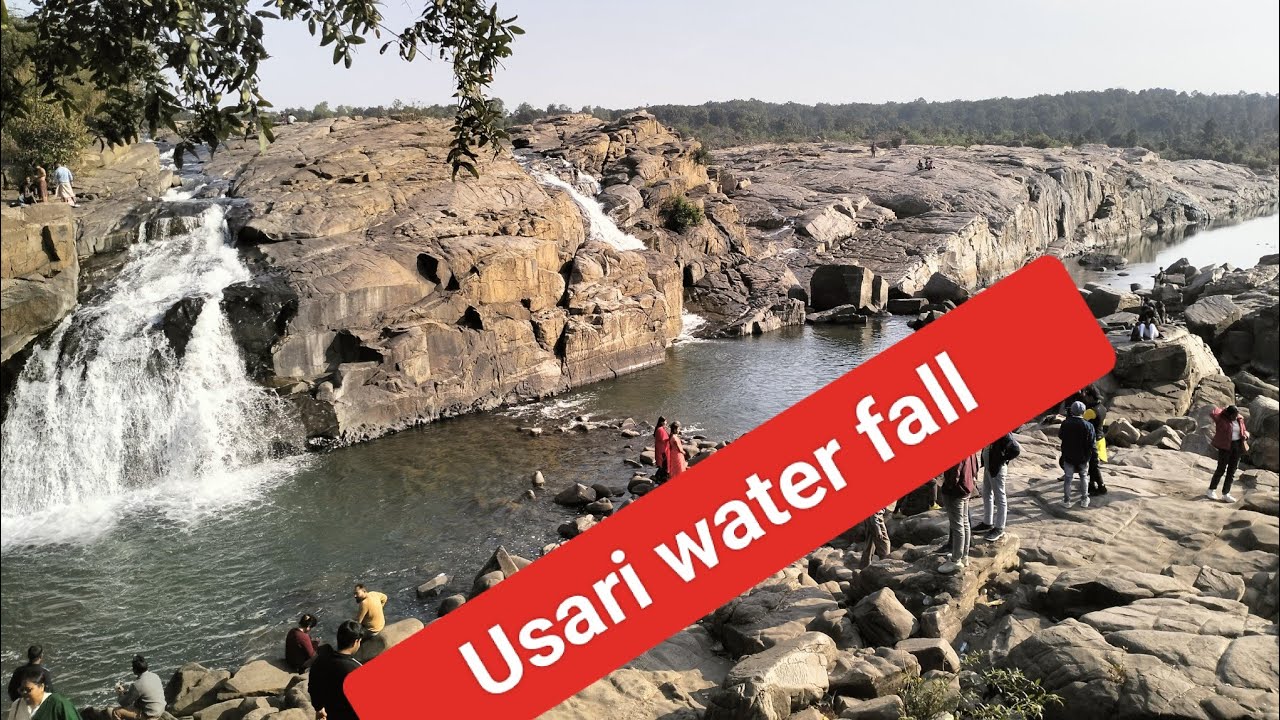 Usari water fall at Giridih. - YouTube