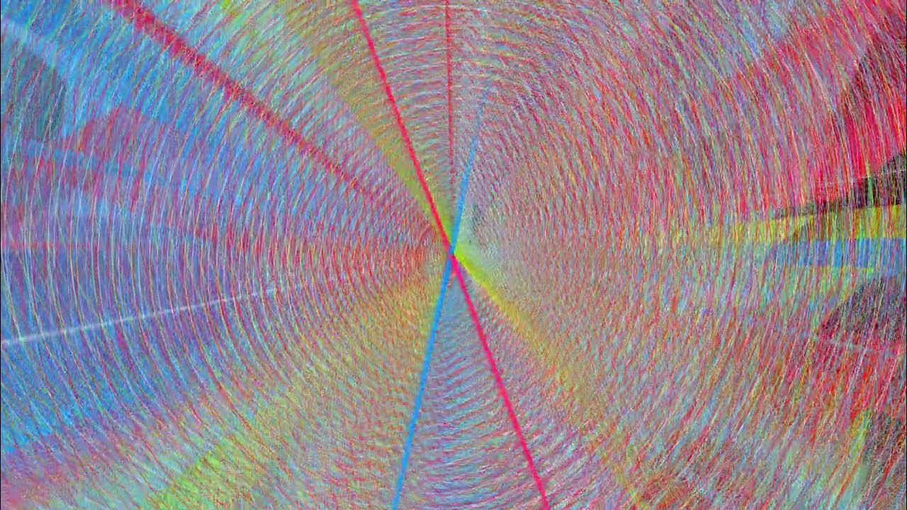 3d rotating arcs 1080p test better ffmpeg settings - YouTube