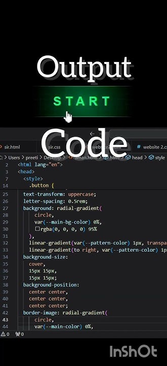 Button animation in HTML CSS. #coding #frontendcours #webdesign #htmlcss #programming - YouTube