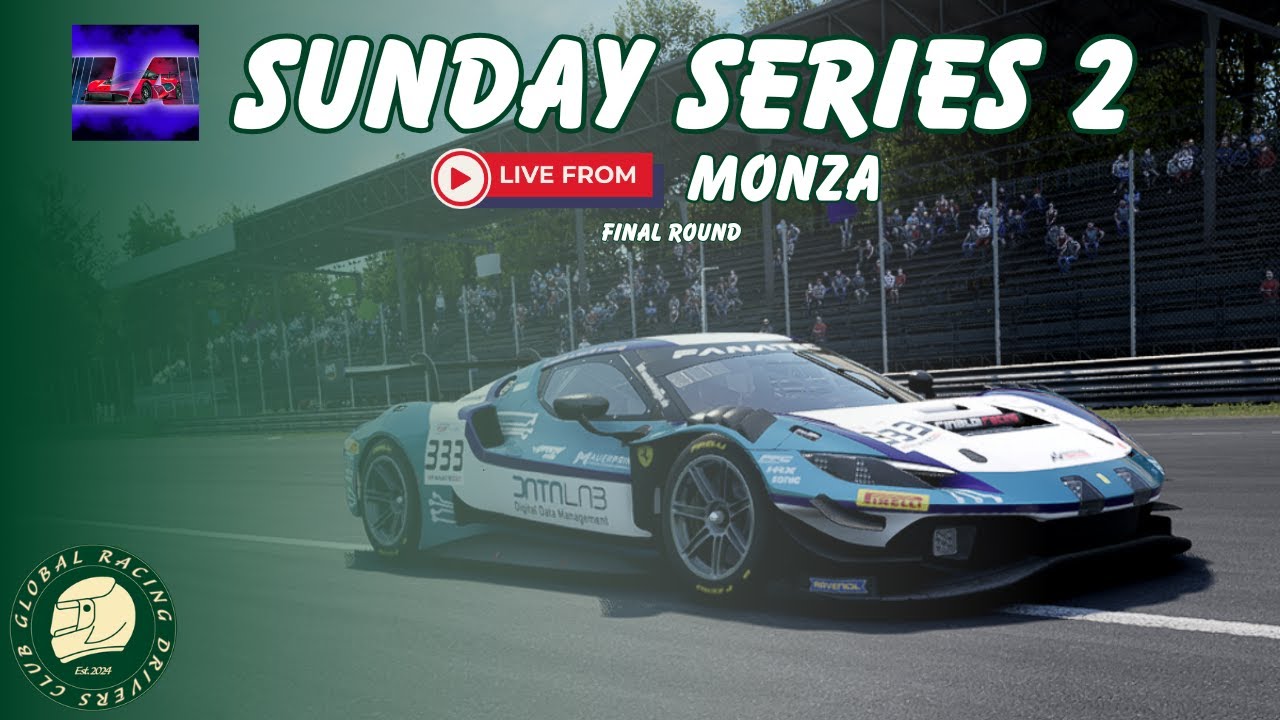 Luke Addison Racing Sunday Series 2 - Final Round - Monza - YouTube